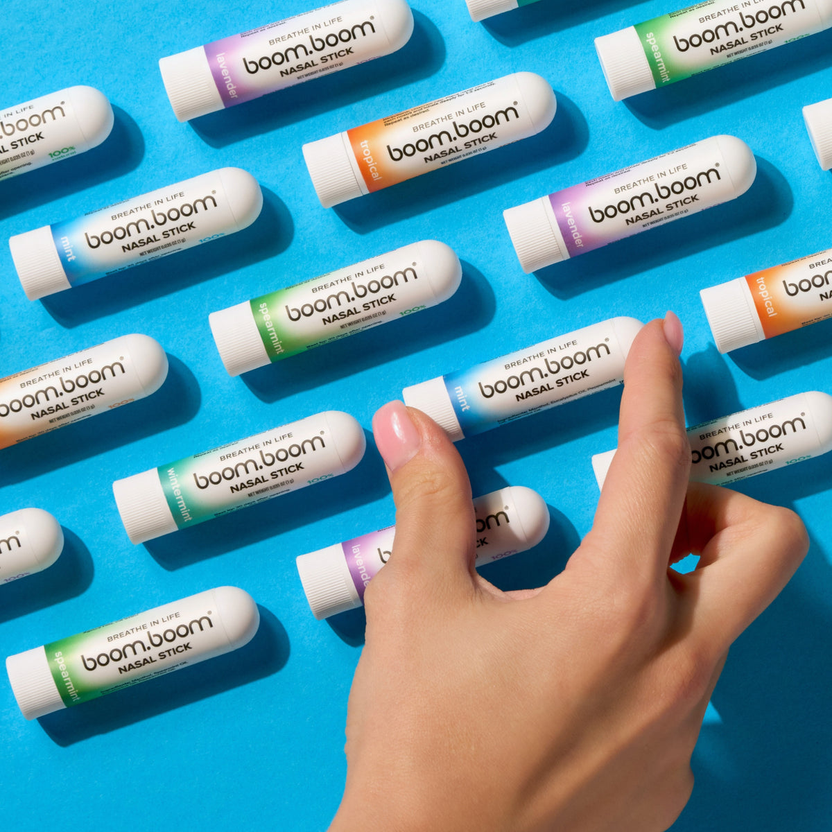 All-Natural Nasal Inhaler Sticks | BoomBoom Naturals