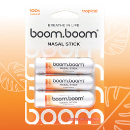BoomBoom Naturals | #1 Nasal Sticks | Breathe Through Your Nose