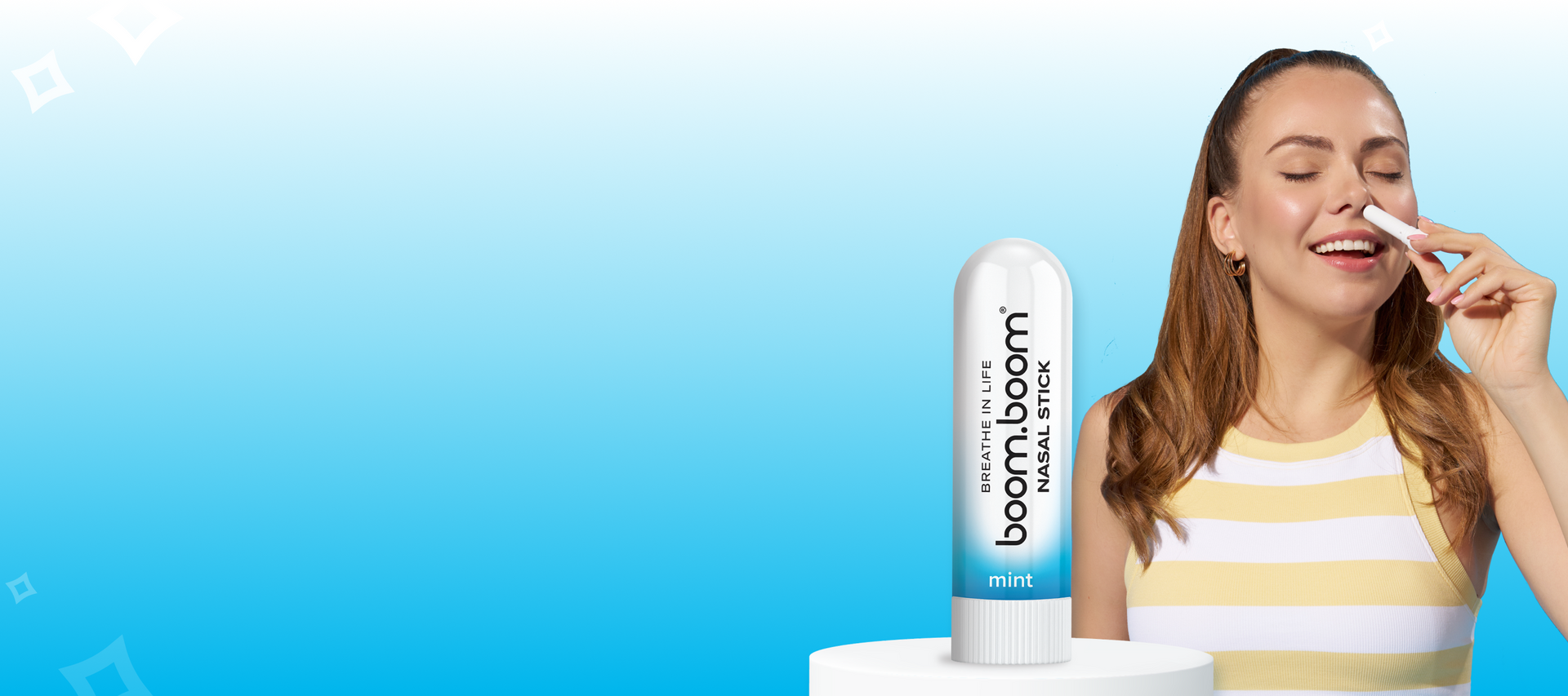 BoomBoom Naturals | #1 Nasal Sticks | Breathe Through Your Nose