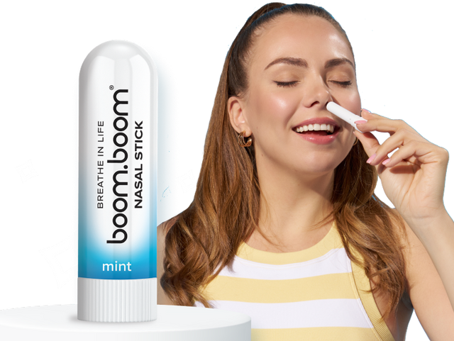 BoomBoom Naturals | #1 Nasal Sticks | Breathe Through Your Nose